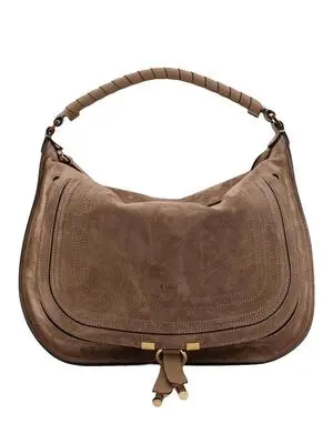 Chloé Mercie Shoulder Bag - Brown