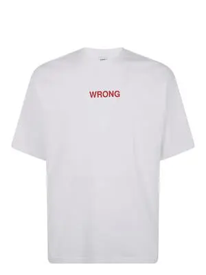 Aspesi Wrong" T-shirt - White