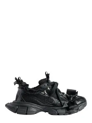 Balenciaga 3xl Lace Up Sneaker - Black