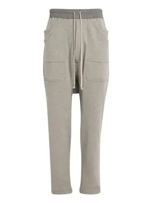 Rick Owens Jersey Classic Cargo Sweatpants - Grey