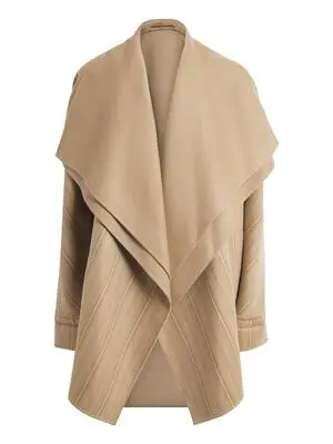 RETORI Virgin Wool Reversible Coat - Beige
