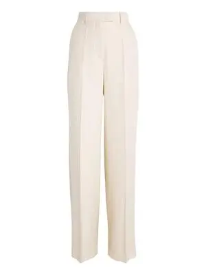 RETORI Linen-cotton Tailored Trousers - Ivory