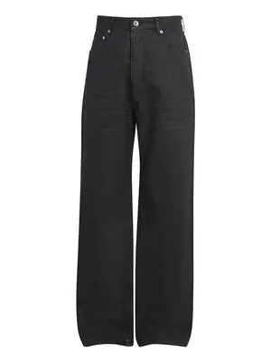 Rick Owens Geth Barrel-leg Jeans - Black