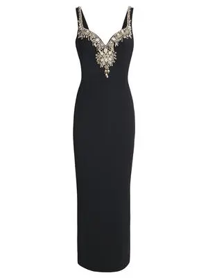 Zuhair Murad Cady Embellished Gown - Black