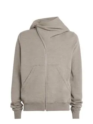 Rick Owens Organic Cotton Mountain Hoodie - Grey