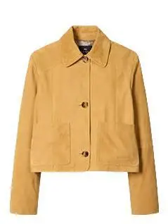 Paul Smith Suede Jacket - Yellow