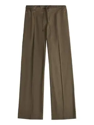 FAY Cotton Trousers - Green
