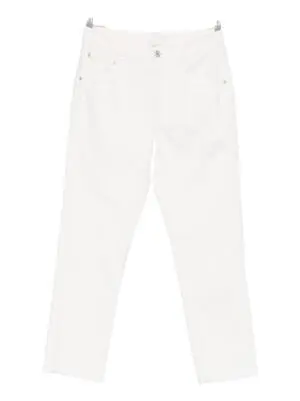 Brunello Cucinelli Cotton Trousers - White