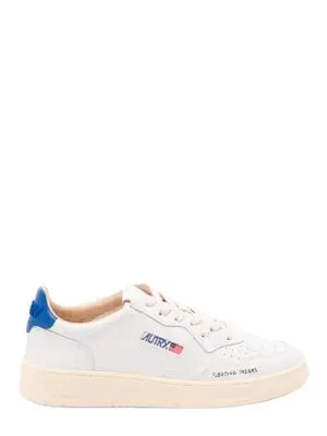 AUTRY Medialist Low Leather Sneakers - Blue
