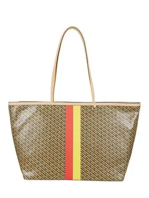 Tory Burch Racer Tote Bag - Brown