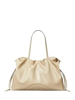 Tory Burch Ella Drawstring Tote - White