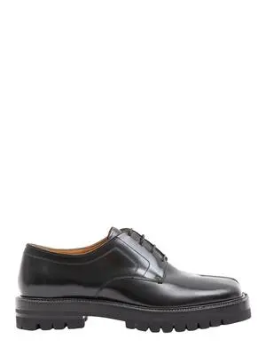 MAISON MARGIELA Tabi Lace-up Shoes - Black