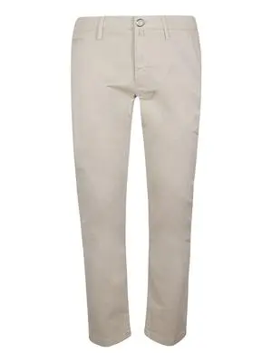 Jacob Cohen Cotton Trousers - Beige