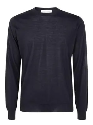 FILIPPO DE LAURENTIIS Merino Wool Crew Neck Sweater