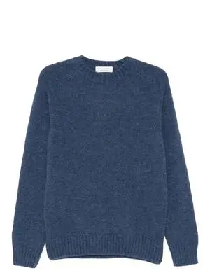 FILIPPO DE LAURENTIIS Crew Neck With Hammer Sleeves - Sky Blue