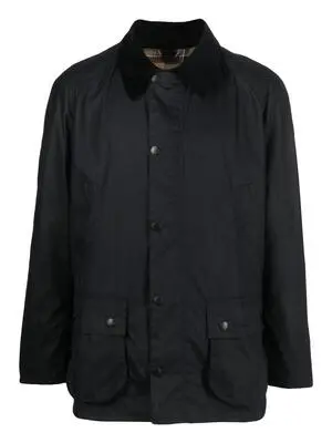 Barbour Ashby Wax Jacket - Blue