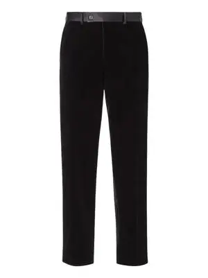 Fendi Velvet Trousers - Black