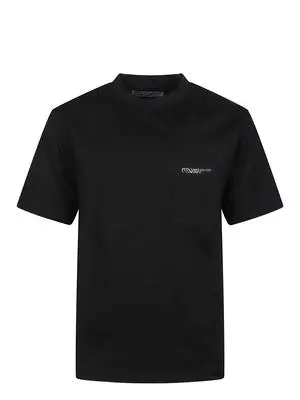 MASSIMO OSTI STUDIO T-shirt With Pocket - Black