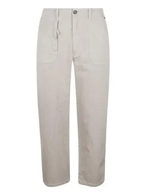MASSIMO OSTI STUDIO Elastic Trousers - Beige