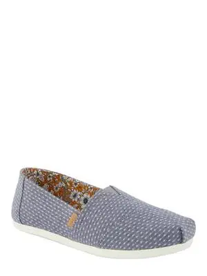 Toms Classic Alpargata Slip-on - Light/pastel Blue