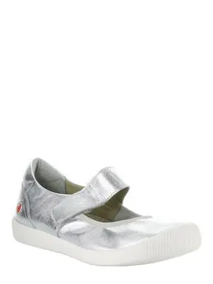 Fly London Igla Mary Jane Sneaker - Silver