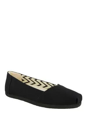 Toms Alpargata Ballet Flat - Black