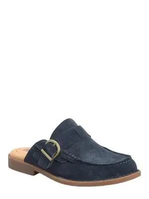 BØRN Meg Mule Navy Suede