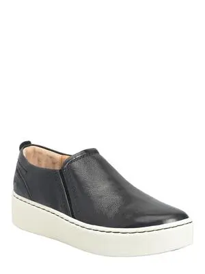 BØRN Mira Platform Sneakers - Black Leather