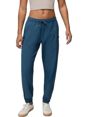 Prana Send Off Joggers Bluff Blue