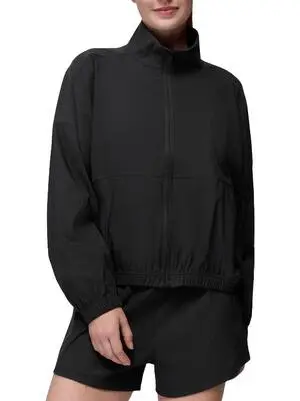 Prana Send Off Crop Jacket - Black