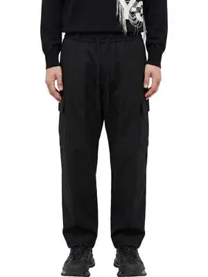 Y3 Y-3 Recycled Technical Fabric Cargo Trousers
