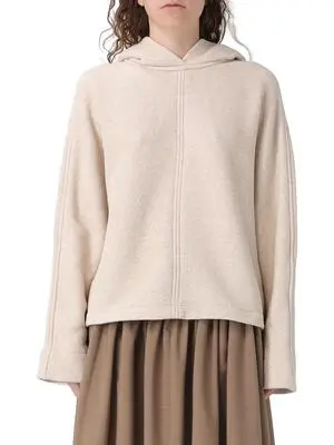 Max Mara Textured Knit Hoodie - Beige