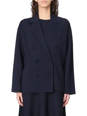 Max Mara Double-breasted Jacket - Blue