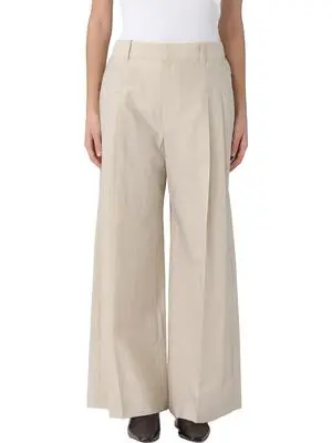 Brunello Cucinelli Wide Leg Trousers - Beige