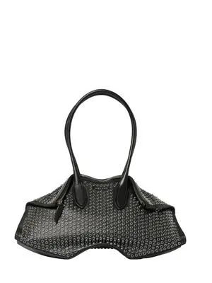 Alexander McQueen Studded Shoulder Bag - Black