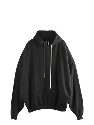 Rick Owens Hooded Sweatshirt - Black