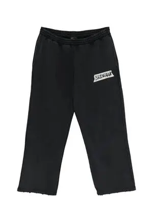 Balenciaga Baggy Elastic Pants - Black