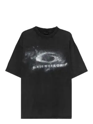 Balenciaga Medium Fit T-shirt - Black