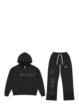 GODSPEED Raw Import Sweatsuit - Black