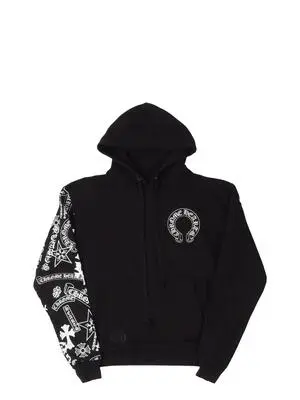 Chrome Hearts Graphic Hoodie - Black