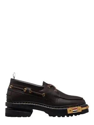 Thom Browne Boat Shoe - Brown