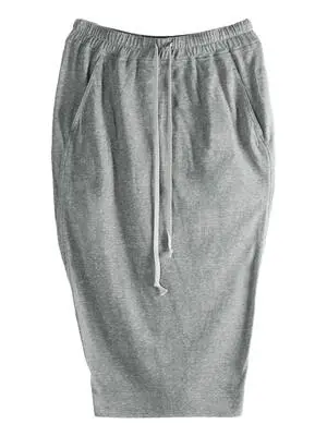 Rick Owens Gonna Pull On Pillar Skirt - Grey