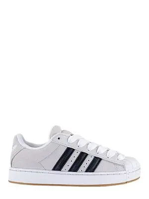 Adidas Superstar Suede Trainers - Crystal White Black Gum