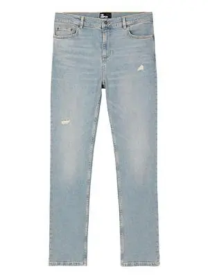 The Kooples Slim-fit Stretch-denim Jeans - Baby Blue