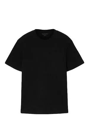 ALLSAINTS Theo Short-sleeved Cotton-jersey T-shirt - Black