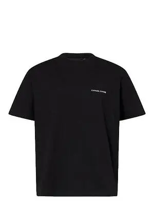 Canada Goose Novo Graphic-print Cotton-jersey T-shirt - Black - Noir