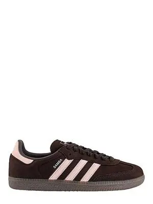 Adidas Samba Og Suede Trainers - Aurora Coffee Sandy Pink