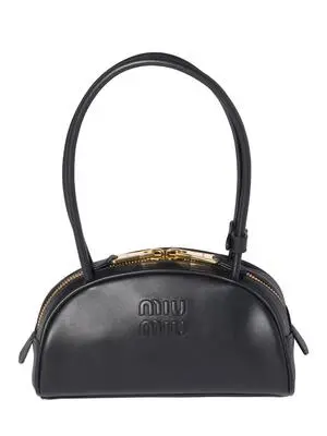 Miu Miu Beau Leather Bag - Black