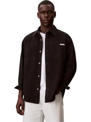 Calvin Klein Denim 90s Overshirt - Jackson Black Stone