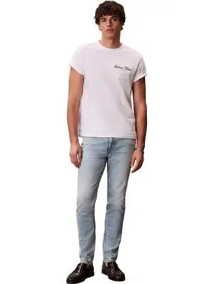 Calvin Klein Slim Tapered Jeans - Marbled Beacon